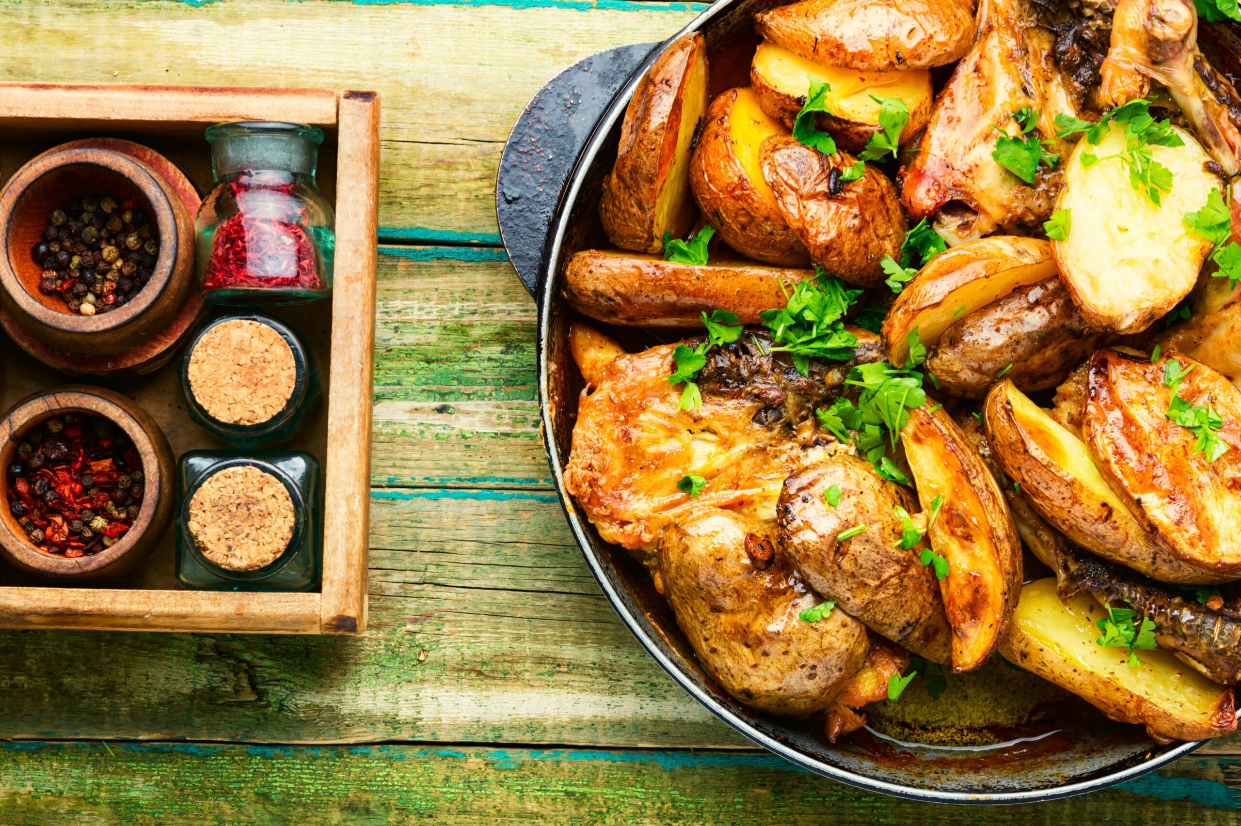 Pollo Asado a la Provenzal - Buenos Sabores